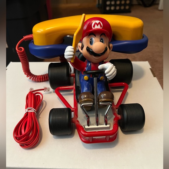 Nintendo | Other | Vintage Mario Kart Telephone | Poshmark